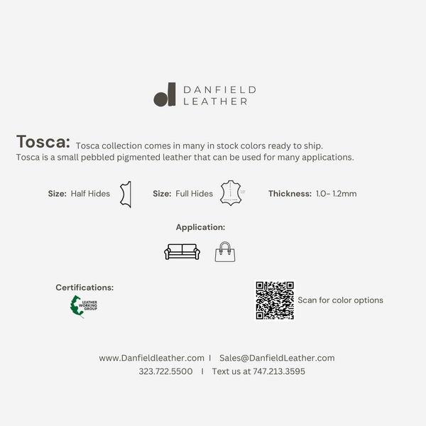 Tosca | King Ranch Leather for furniture | Upholstery leather